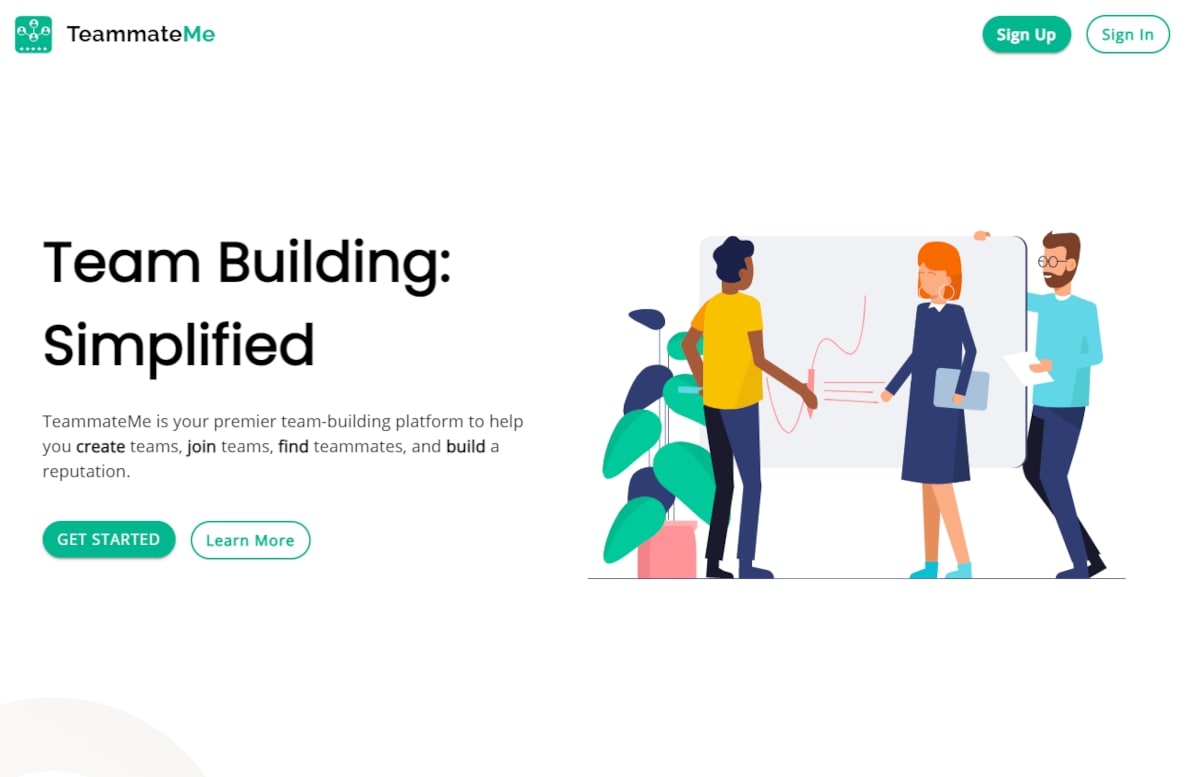 TeammateMe - Your Teambuilding Platform.